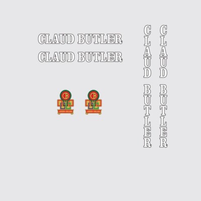 Claud Butler Bicycle Decals, Stickers n.6 | eBay