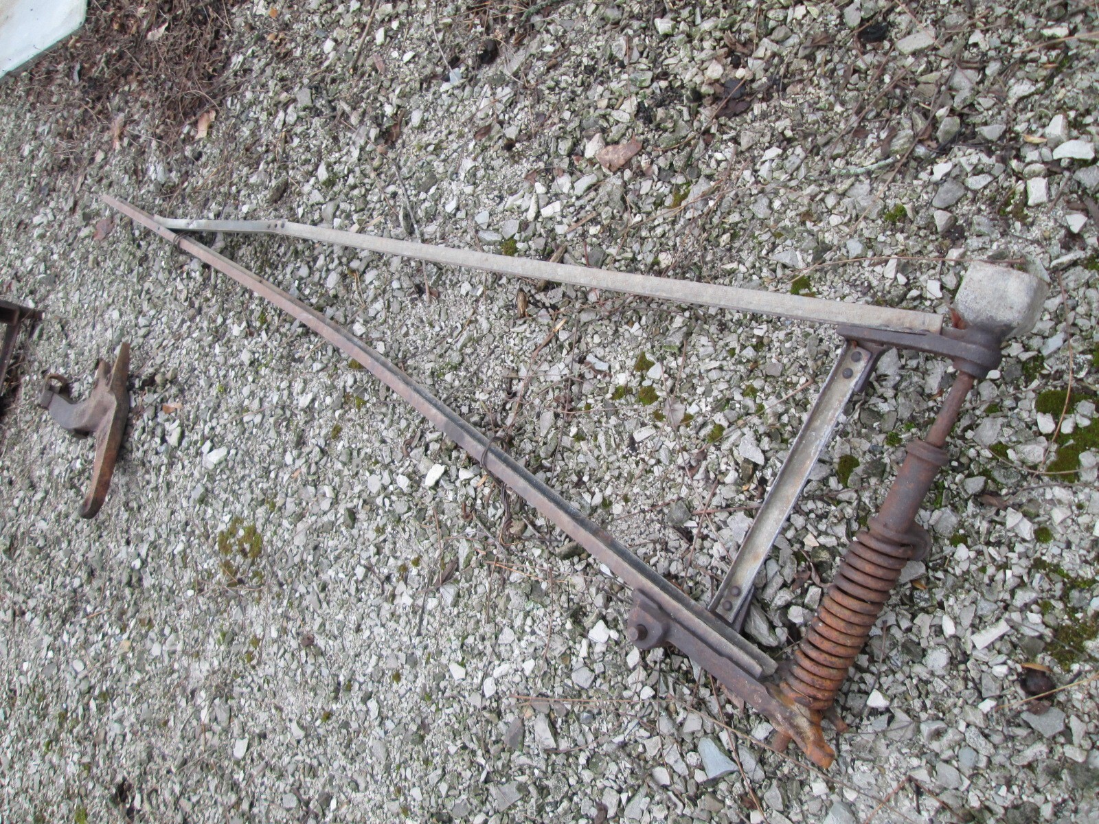 8ft Samson Steel Windmill Vane Stem, for your open gear mill | eBay