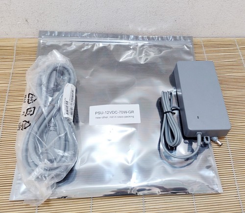 New Cisco PSU-12VDC-70W-GR Webex Room Kit Power Supply AC/DC 12V 6.25A ...