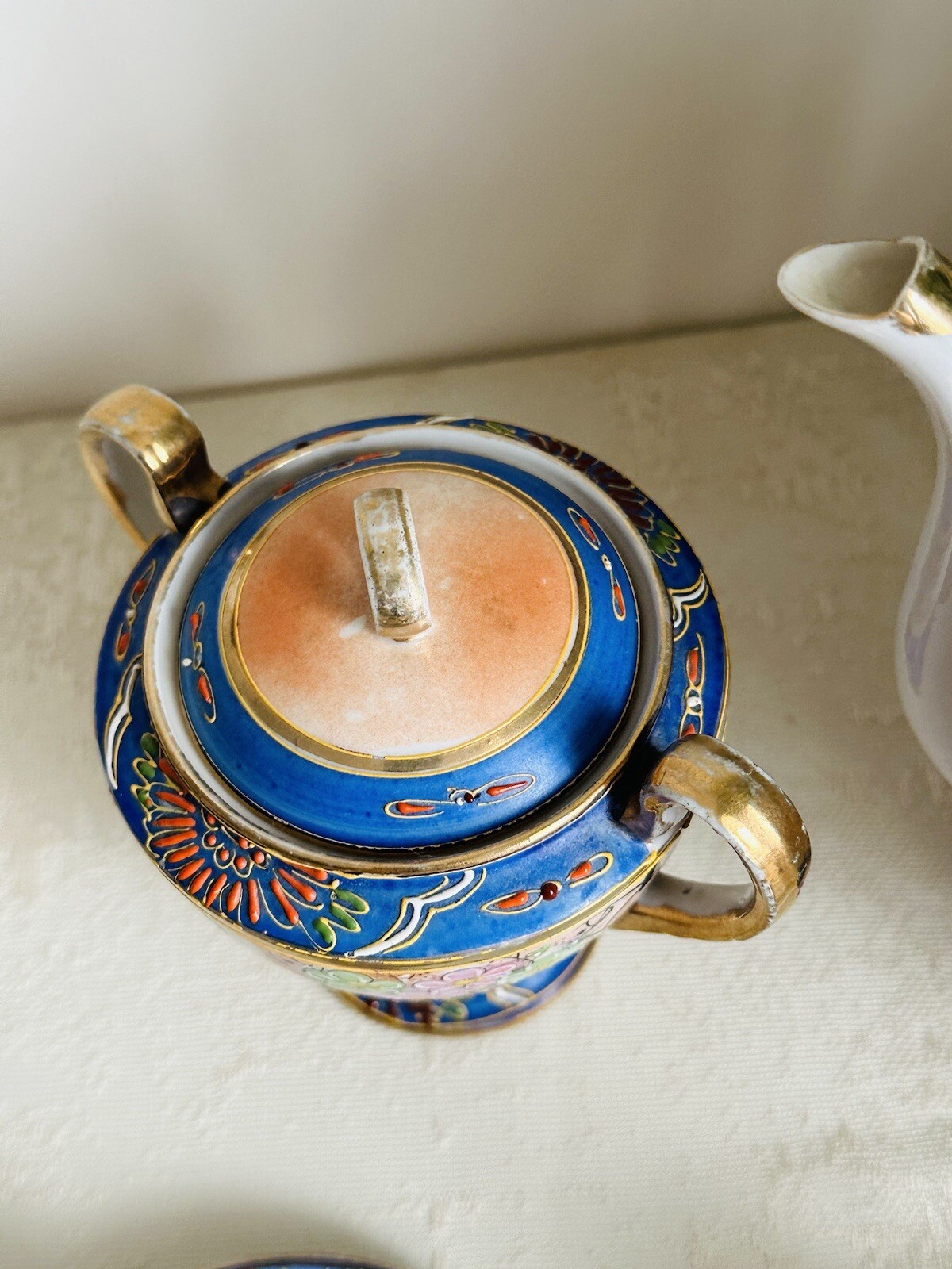 Vintage japan Genuine Samurai China hand Painted Coffe/tea Set ...