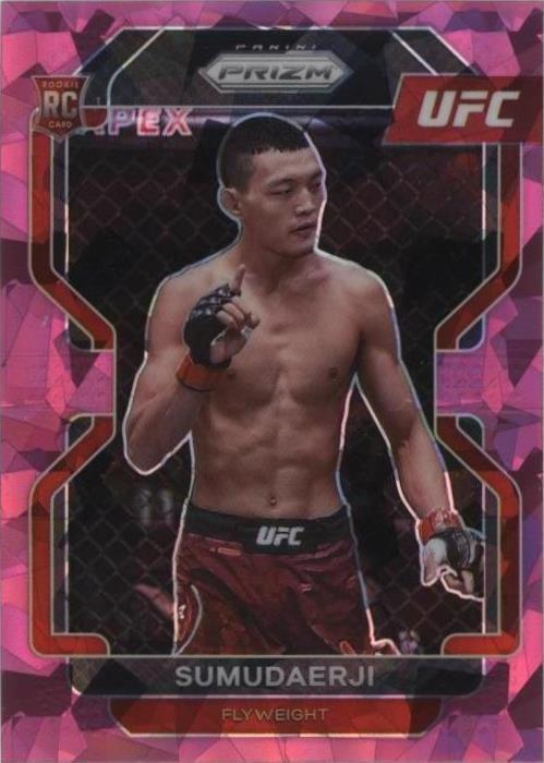2022 Panini Prizm UFC - Sumudaerji #114 Pink Ice Prizm (RC) for sale ...