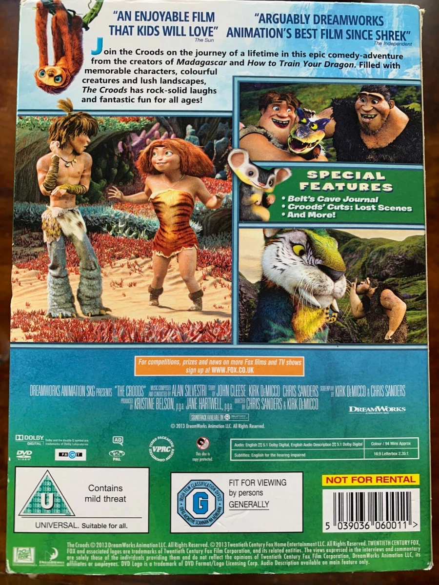 The Croods Dvd Cover