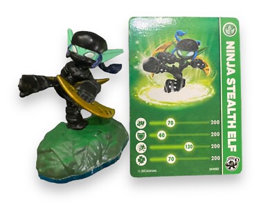 Skylanders Swap Force: Ninja Stealth Elf Figure w/ Card | eBay