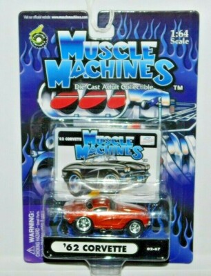 MUSCLE MACHINES 1962 CHEVY CORVETTE | eBay