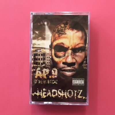 AP.9 ‎– Headshotz Cassette 2001 US Sealed Hip Hop Gangsta Oakland ...