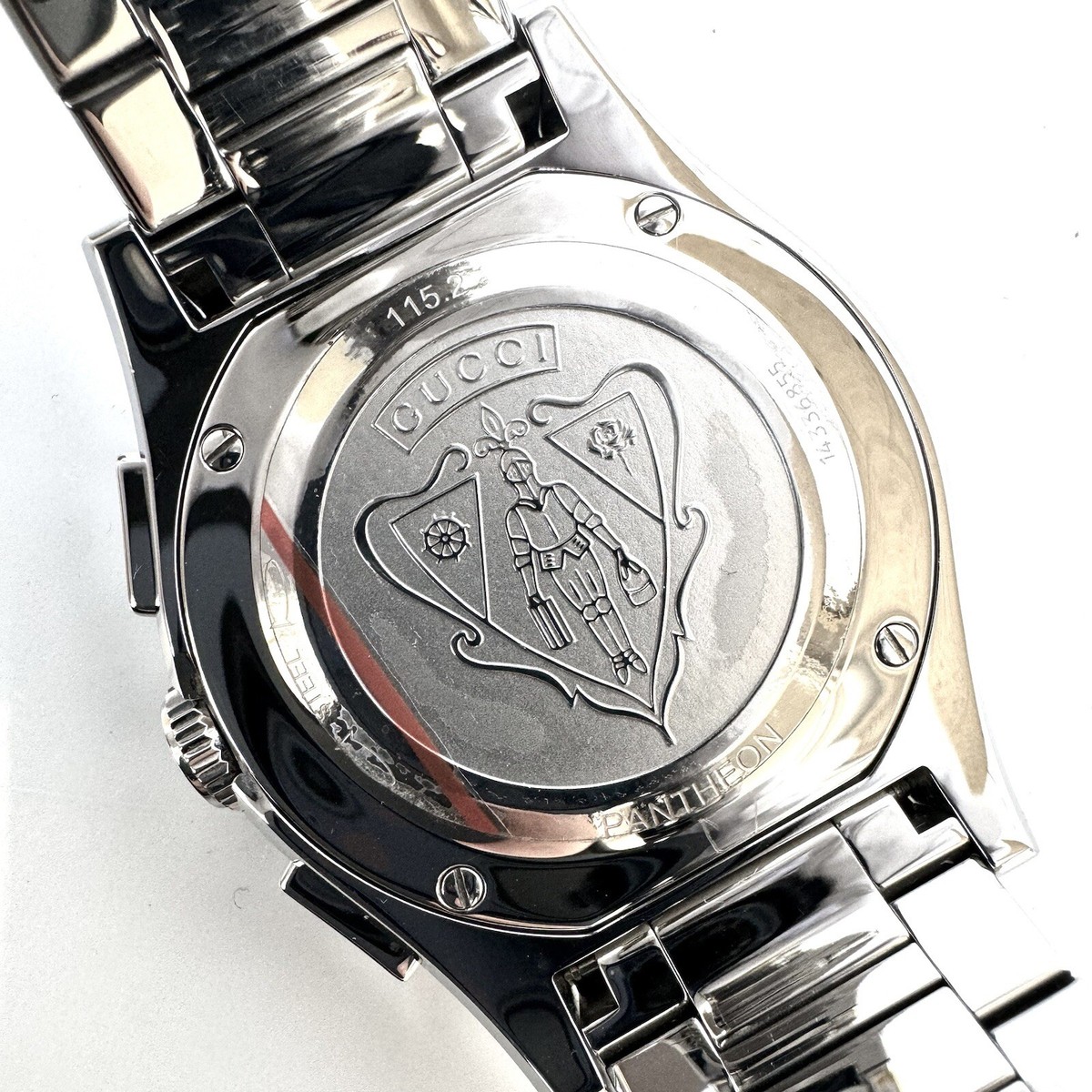Gucci Pantheon YA115235 115.2 Quartz Chronograph Date Gucci Pantheon YA115235 115.2 Quartz Chronograph Date