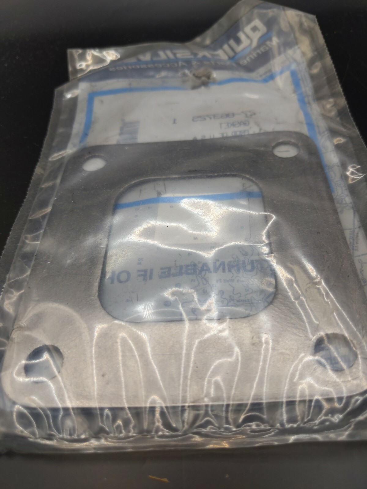 MerCruiser OEM Exhaust Elbow Riser Block Off Gasket 27-8637251 863725 ...