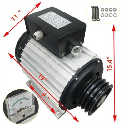 220V Brushless Variable Frequency Generator 15KW60Hz Rare Earth ...