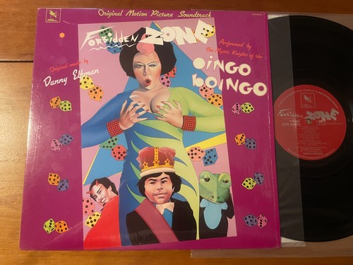 FORBIDDEN ZONE Orig Soundtrack LP Oingo Boingo Danny Elfman Orig 1983 ...