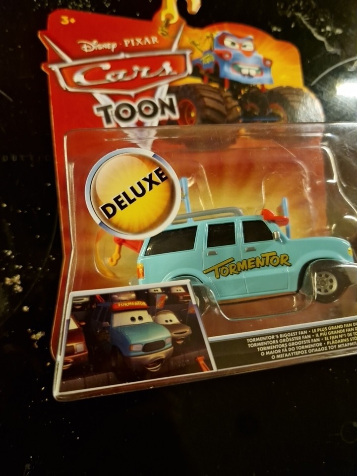 Disney Pixar Cars Toon Diecast 2010 The Tormentor's Biggest Fan Deluxe ...