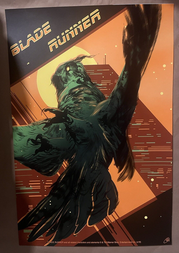 Blade Runner Poster Art Print Xu Zi Bottleneck Gallery Mondo Limited ...