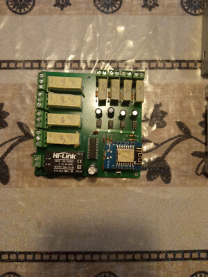 Module domotique jeedom 4 sorties relais pour télérupteur avec 4 sortie ...