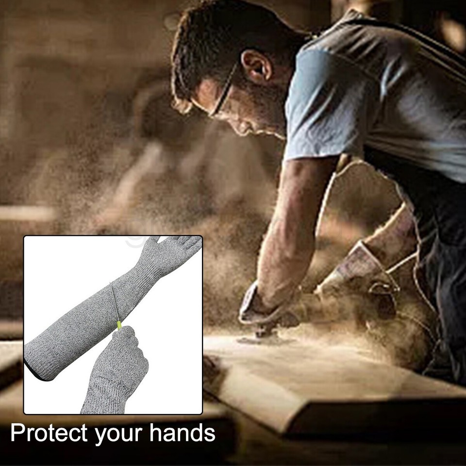 Long Gardening Gloves Scratch Proof Gloves Protect Hands And Arms ...