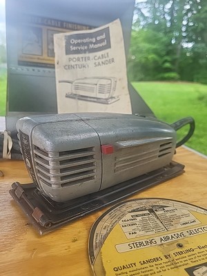 Vintage Porter Cable Sander Porter Cable Locomotive Sander Century Not ...