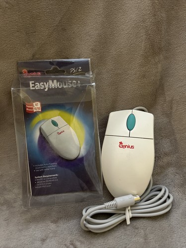 Genius Easy Mouse + Computer Keyboard Mouse Untested | eBay