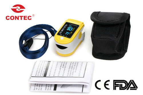 CONTEC FINGERTIP PULSE OXIMETER DUAL COLOR OLED SpO2 OXYGEN HEART RATE ...