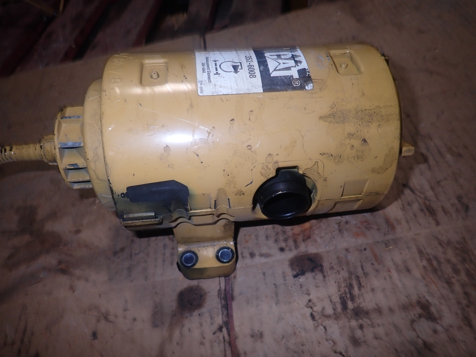 Caterpillar CAT C7.1 Engine 352-6008 Serial Dbt22368 Busted Filter ...