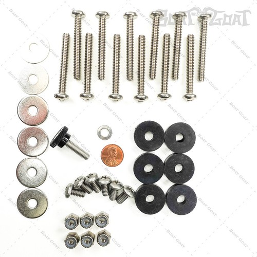 Minn Kota MKA-47 QRB Mounting Hardware Kit Stainless | 2994914