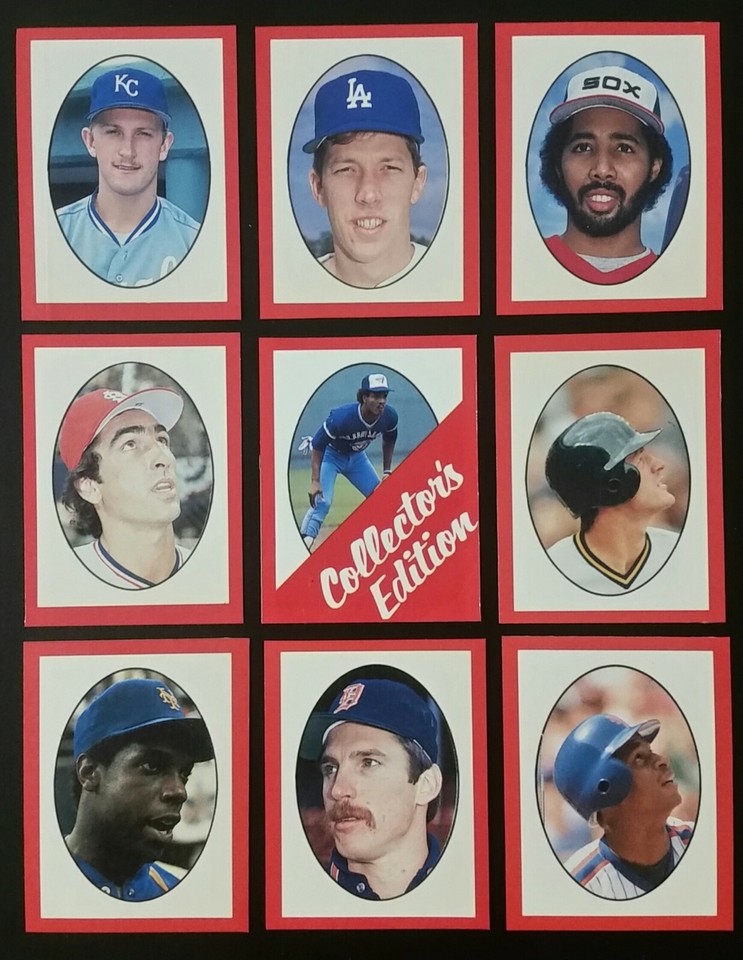 1988 Red Foley's Baseball Book Stickers & Cover Cards *You Pick* 10 ...