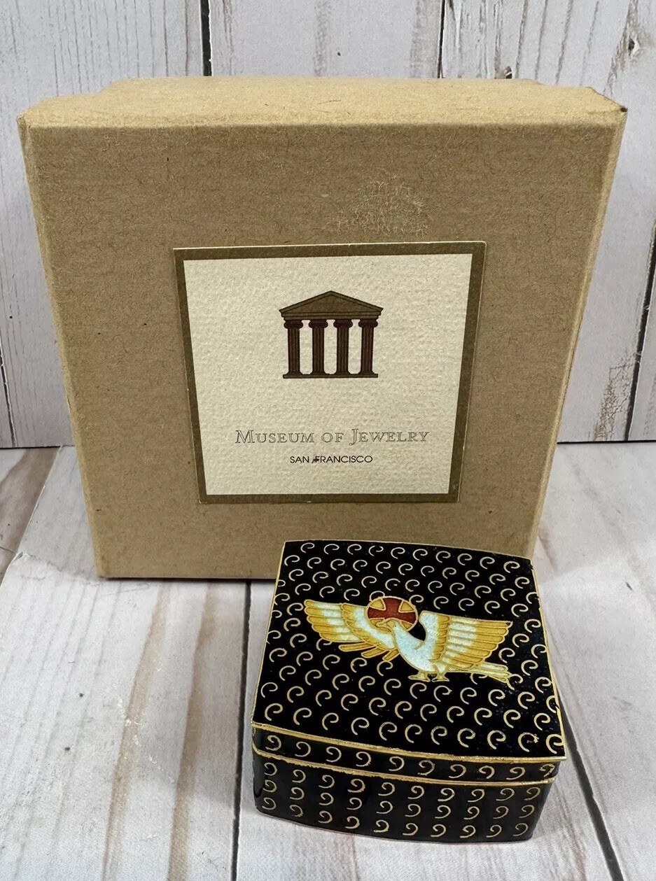 Museum Of Jewelry, Jewelry Trinket Box, Celtic Iron Cross And Dove ...