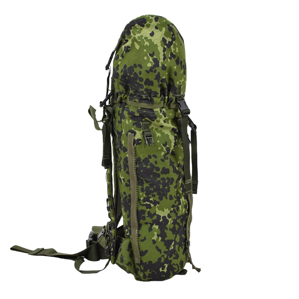 Original Danish military rucksack M96 camo 50L tactical backpack ...