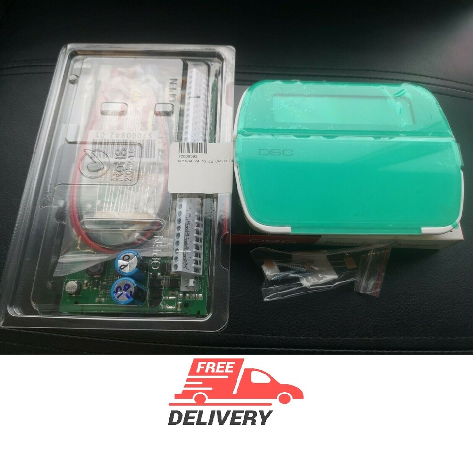 DSC Security systems PC1864 + PK5500 KIT NEW | eBay