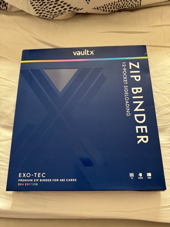 Vault X SV4 Paradox Rift - First Edition 12-Pocket Premium Zip Binder ...