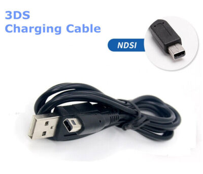 NEW USB Charger Charging Cable for Nintendo 3DS XL, 3DS , 2DS , NDSi ...