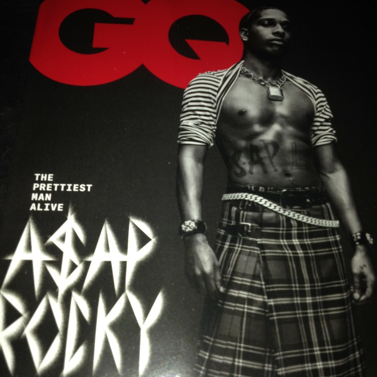 Asap Rocky Kilt 3.420 Rihanna Asap Rocky Fotos Und Hochauflösende
