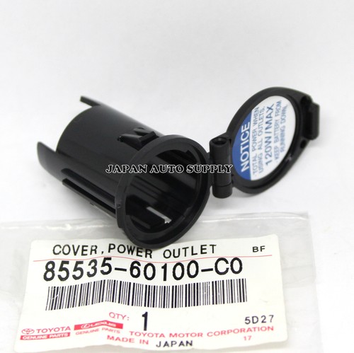 GENUINE TOYOTA ES350 Camry Prius POWER OUTLET SOCKET CAP COVER 85535 ...