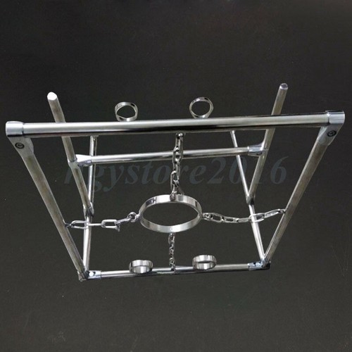 Stainless Steel Constraint Restraints Slave Frame Neck Collar Hand ...