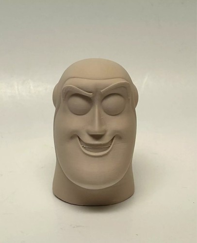 Toy Story 3 & 4 Buzz Lightyear 3D Printed Movie Accurate Head Toy Mode ...