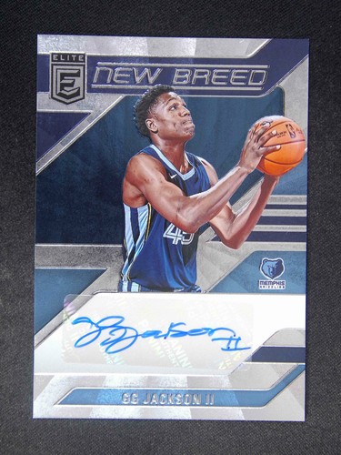 2023-24 Panini Donruss Elite GG Jackson II RC Rookie New Breed Auto | eBay