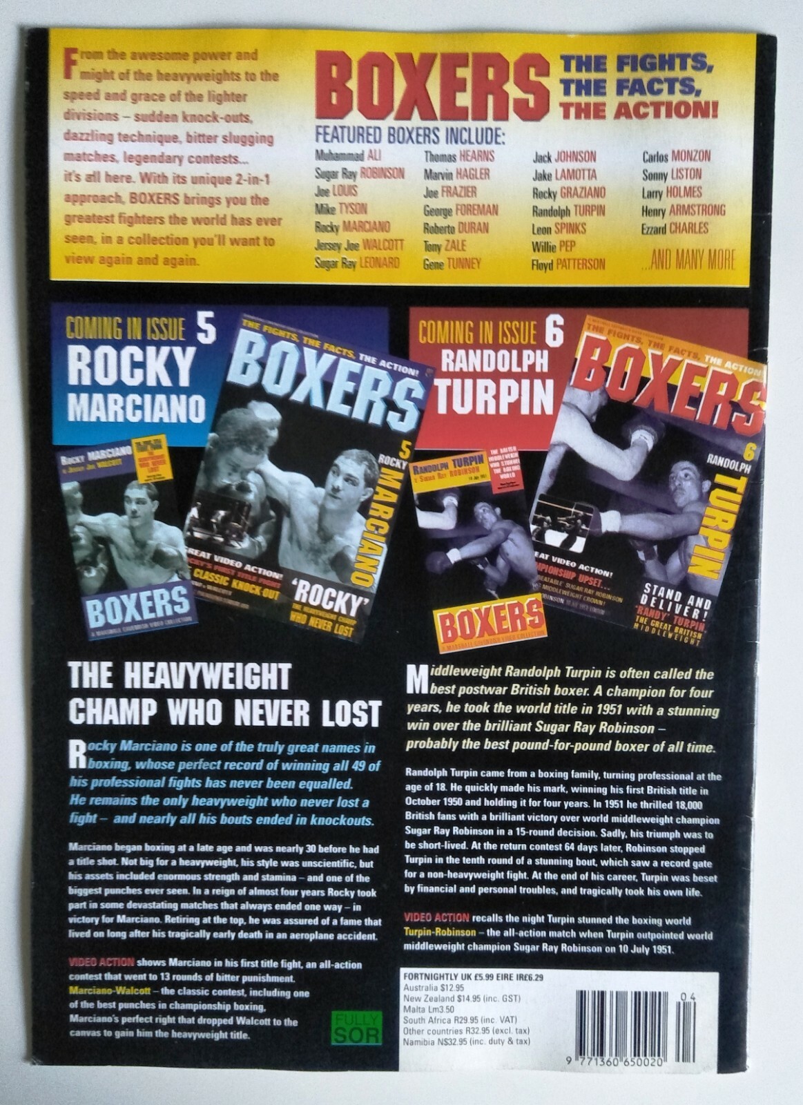 Boxers Magazine Video Collections Issue #4 | eBay