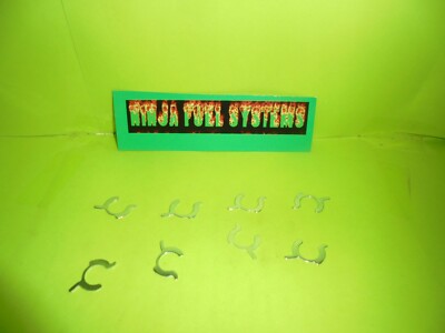 Set of 8 Injector Retainer Clips Firebird Trans Am IROC & Corvette TPI ...