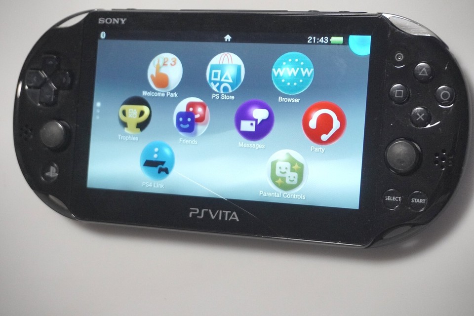 PS Vita 2000 console Black Japan PlayStation Vita system US Seller ...