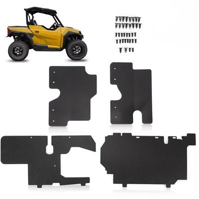 Mud Guards Protection Radiator Shields Kit For Polaris General 1000 16 ...