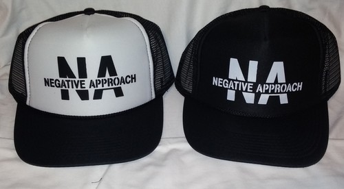 Negative Approach Hat punk kbd meatmen ssd gang green necros hardcore ...