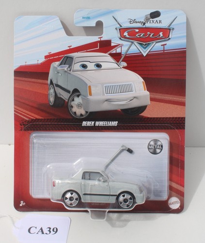 Disney Pixar Cars Derek Wheeliams Grey FNQHotwheels CA39 | eBay