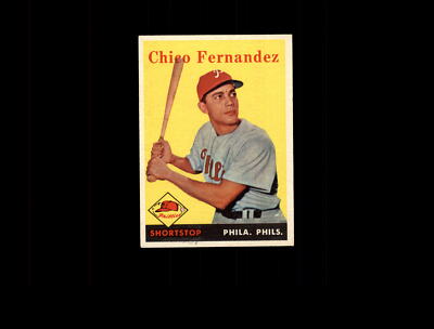1958 Topps 348 Chico Fernandez EX-MT #D1,347045 | eBay