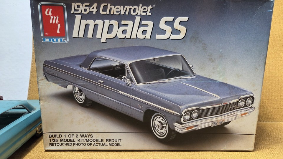 1964 Chevy Impala SS BODY SHELL 1/25 Scale AMT NEW Model Kit PARTS | eBay