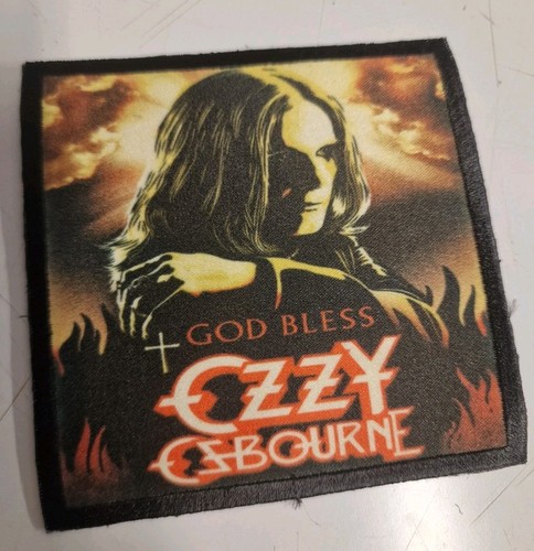 MEDIUM Black Sabbath Ozzy Osbourne Sew On Printed Back Patch | eBay