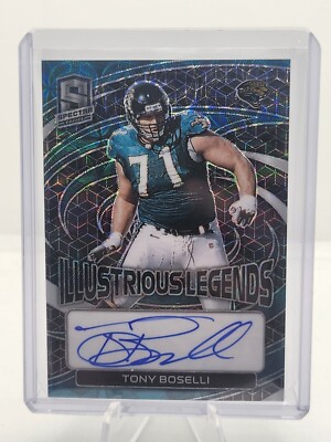 2023 Panini Spectra Tony Boselli Illustrious Legends On Card Auto # 29/ ...