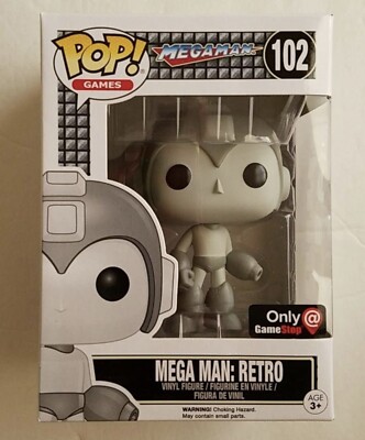 Funko Pop! Games Mega Man Retro #102 GameStop Exclusive | eBay