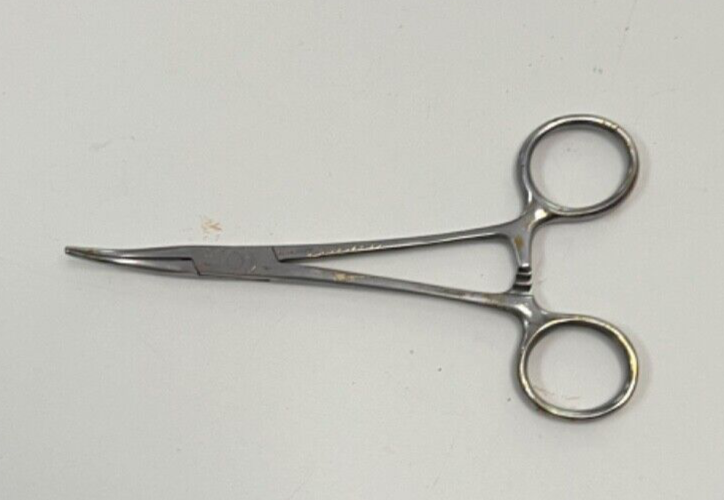 25 Hemostatic, Curved, Locking Forceps 5.5 inch, Kraft MFG. | eBay