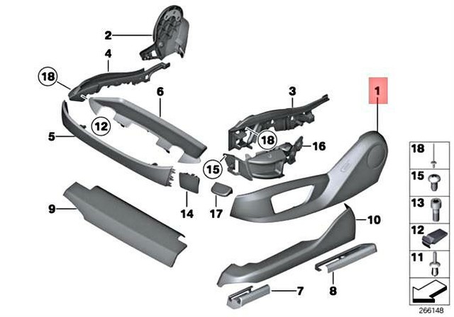 BMW 52107318974 Genuine OEM Side Shield for sale online | eBay