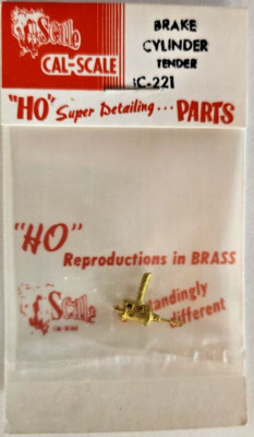 HO Scale Cal-Scale Brake Cylinder Tender C-221 | eBay
