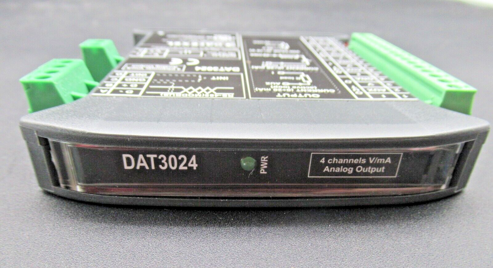Datexel DAT3024 Remote I/O Module 4 Channel V/mA Output RS-485 Modbus ...