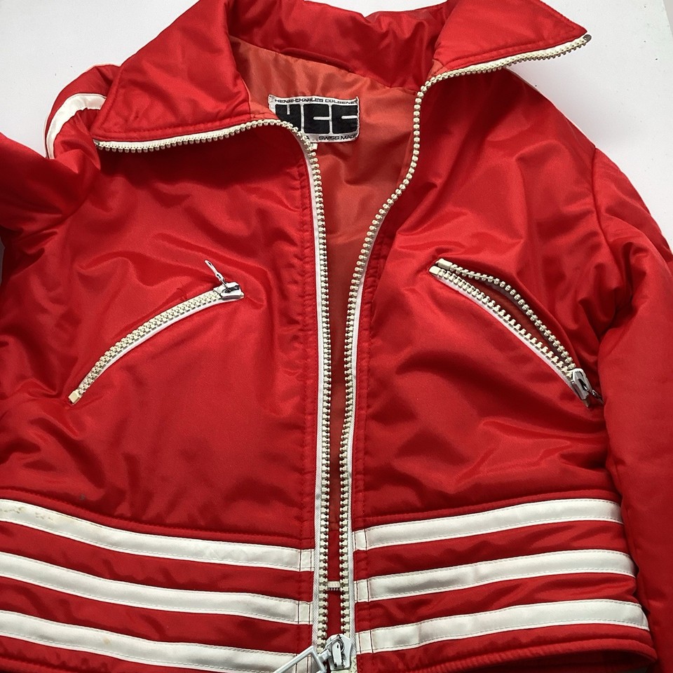 VTG Two PC HCC Henri Charles Colsenet Women's Ski Jacket and Salopettes ...