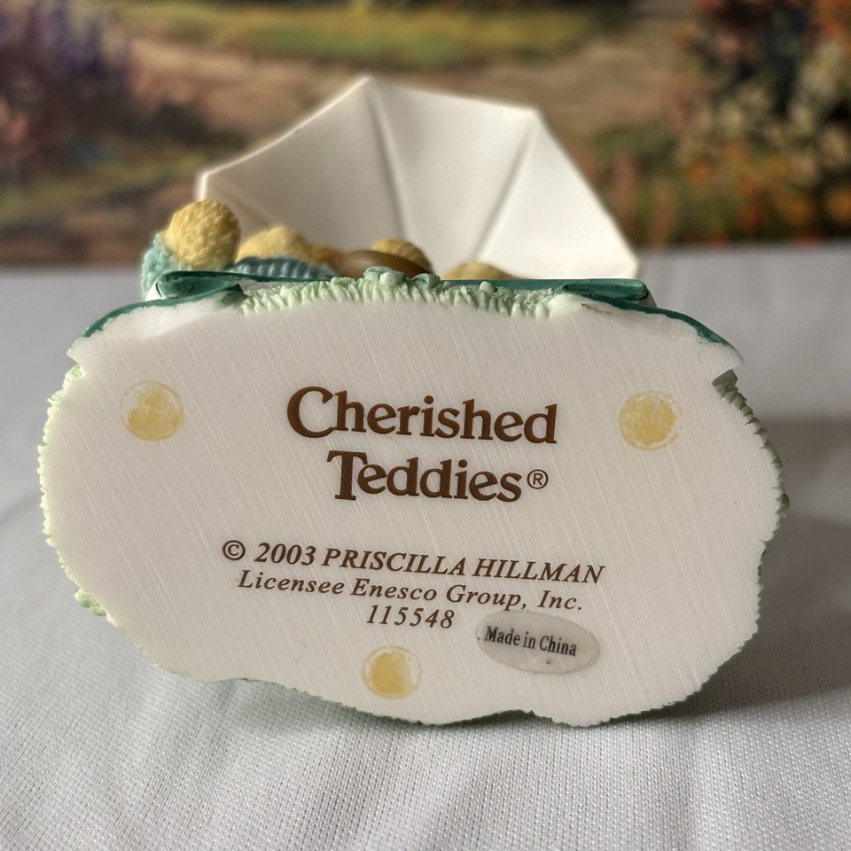 2003 Cherished Teddies Irish Blessing Figurine Rare Collectors Item ...